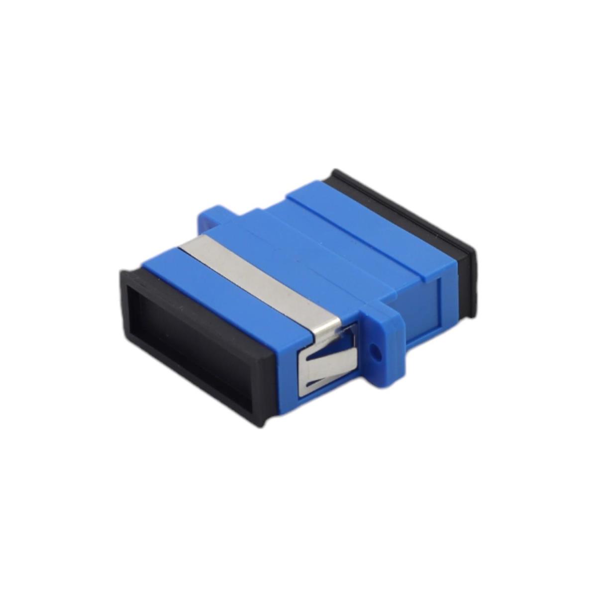 HCS Fiber Adaptör Sc Sm Duplex Mavi