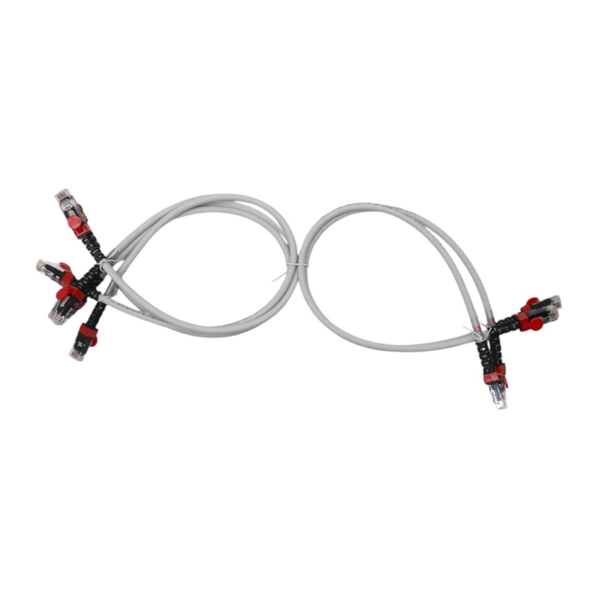 HCS Cat6 Utp Lsoh Patch Cord 0,50 Mt Gri ( 5'lı Paket )