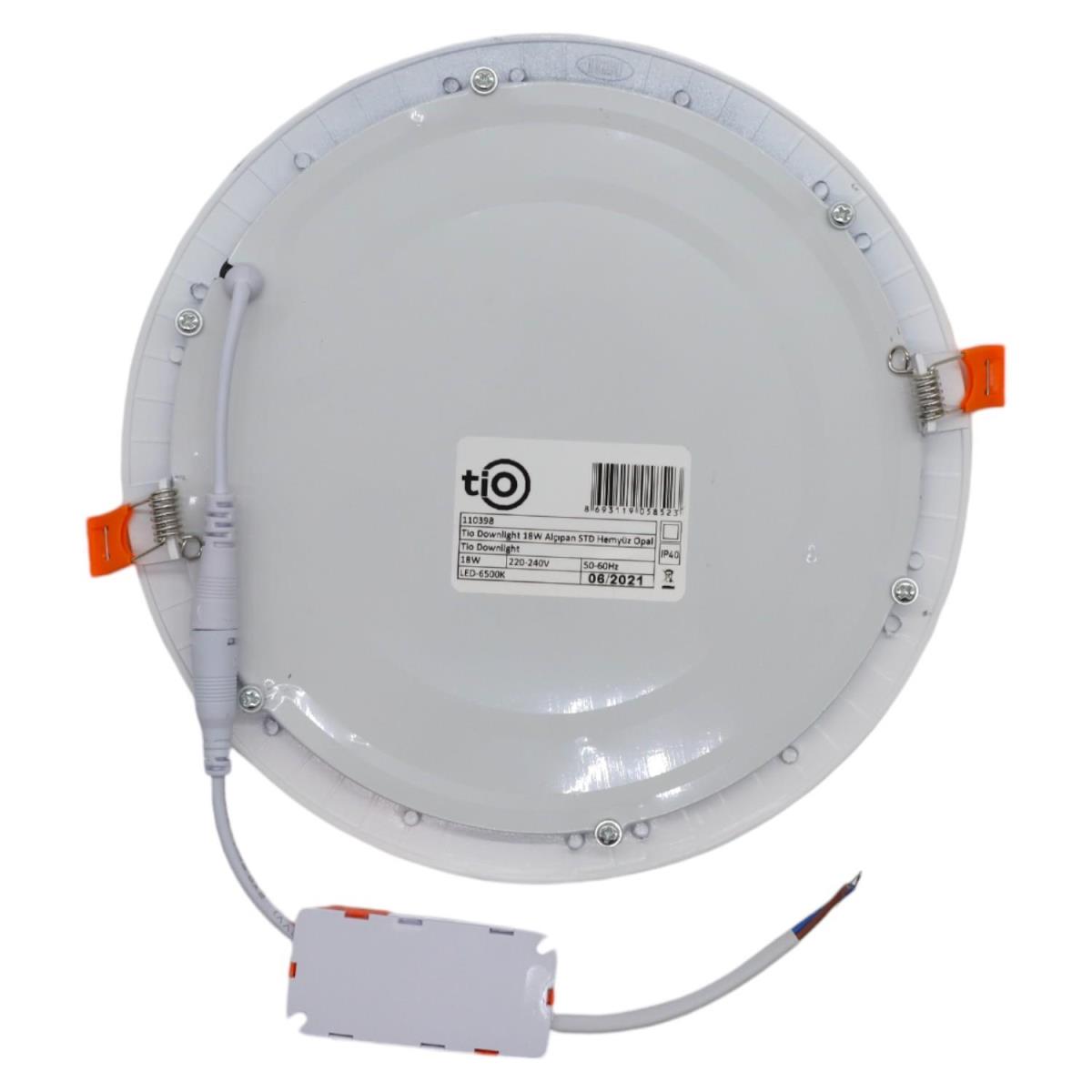 Tio 18W Slim Led Panel 6500K